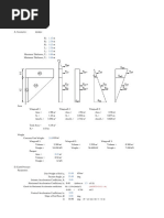 Wing Wall Design for Arch Culvert | PDF
