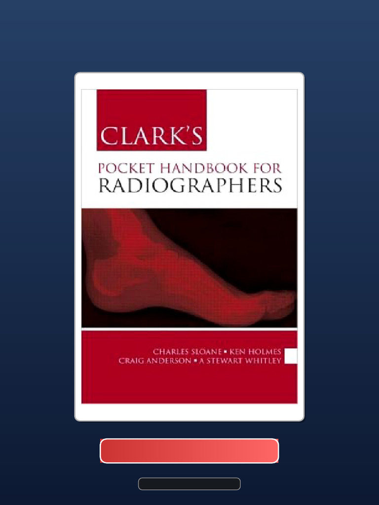 Clarks Pocket Handbook For Radiographers Official Test Bank | PDF ...