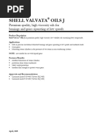 Shell Vitrea Oils: Industrial Bearing and Circulating Oil | PDF | Viscosity | Bearing (Mechanical)