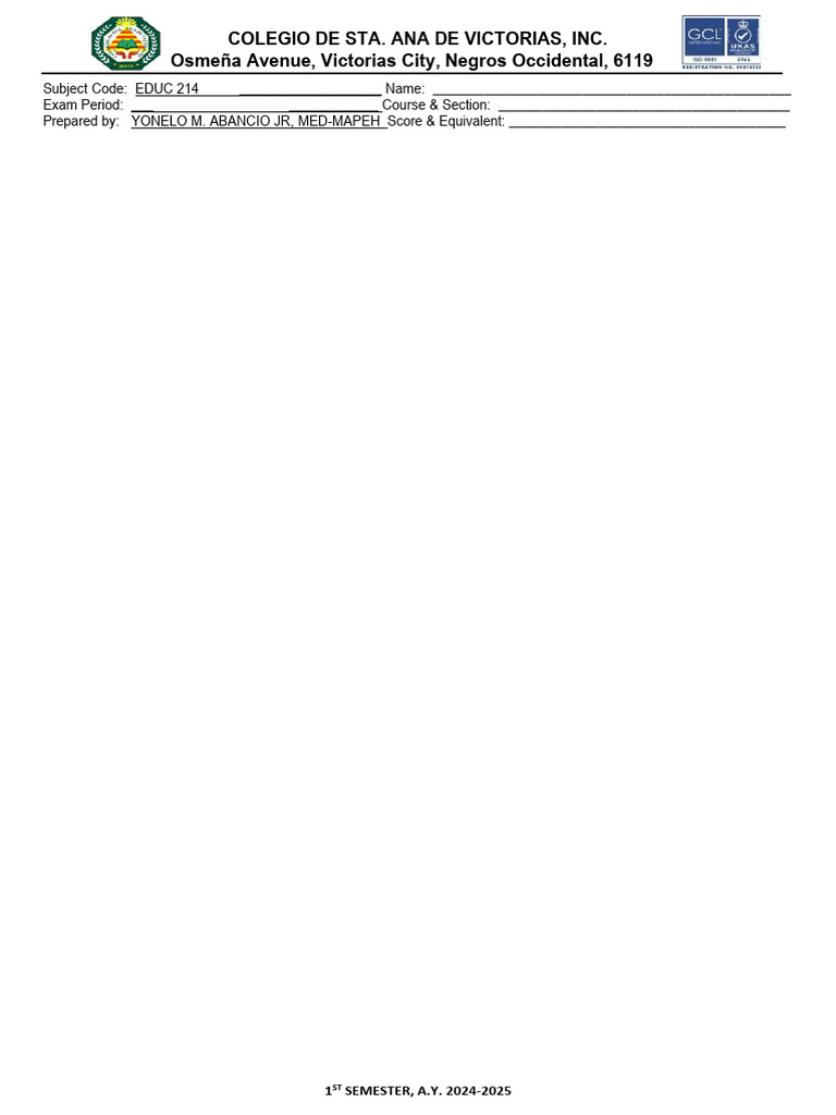 Educ 214 Review Questions Part 2 | PDF | Educational Technology | Pedagogy