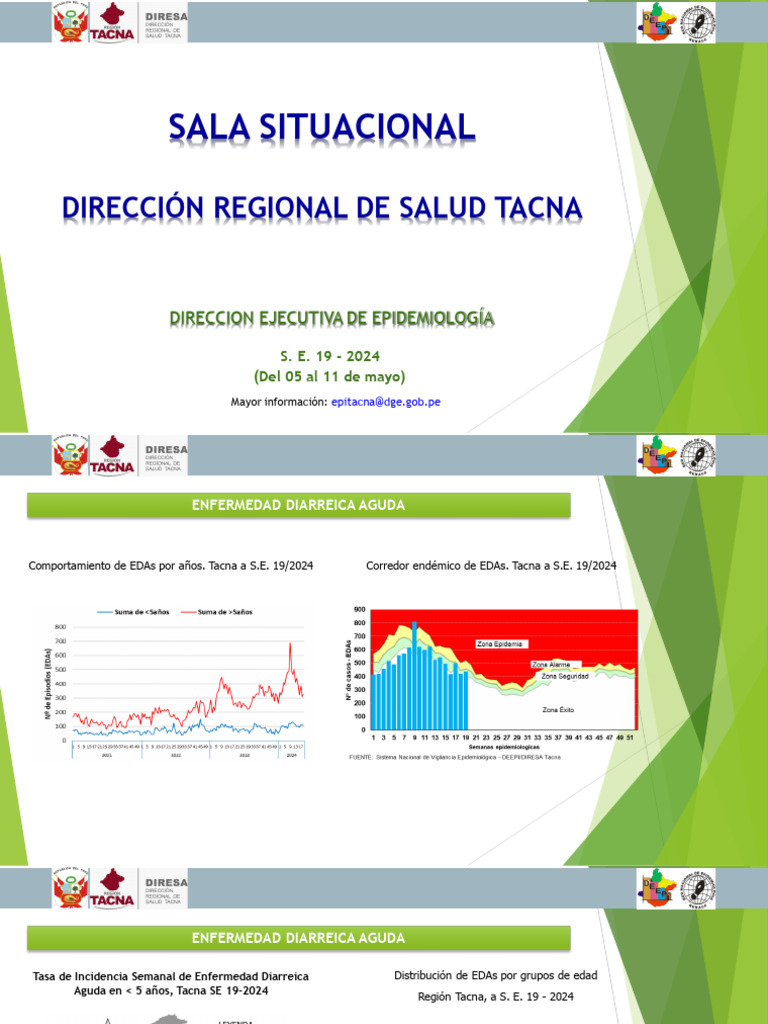 Sala Situacional Diresa Tacna Se 19 2024 | PDF | VIH / SIDA | Especialidades Medicas