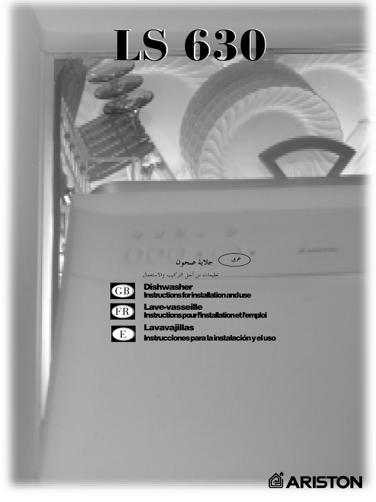 ARISTON Dishwasher Model LS 630 | PDF