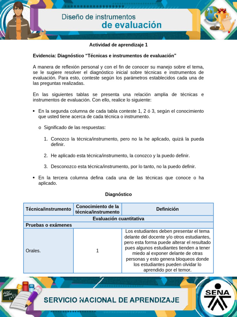 AA1 Evidencia Actividad de Reflexion Inicial | PDF | Evaluación | Aprendizaje