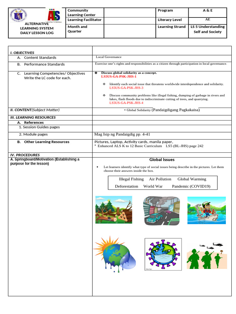 LS5 DLL Global Solidarity | PDF | Waste | Biodegradation