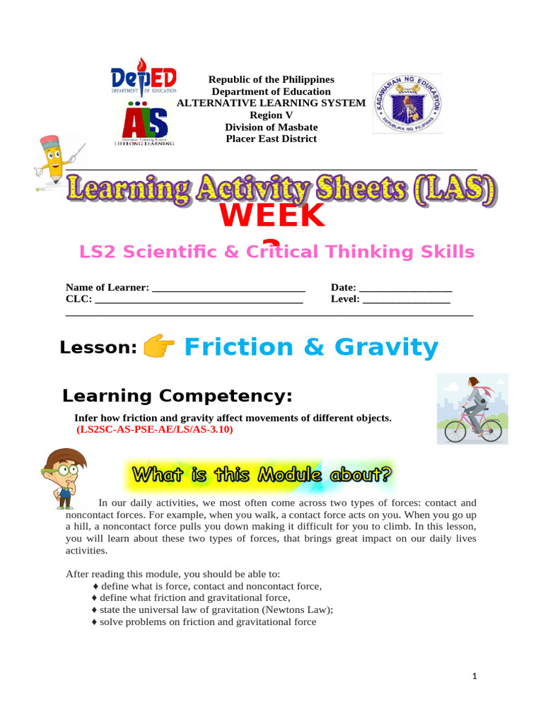Understanding Friction and Gravity | PDF | Force | Friction