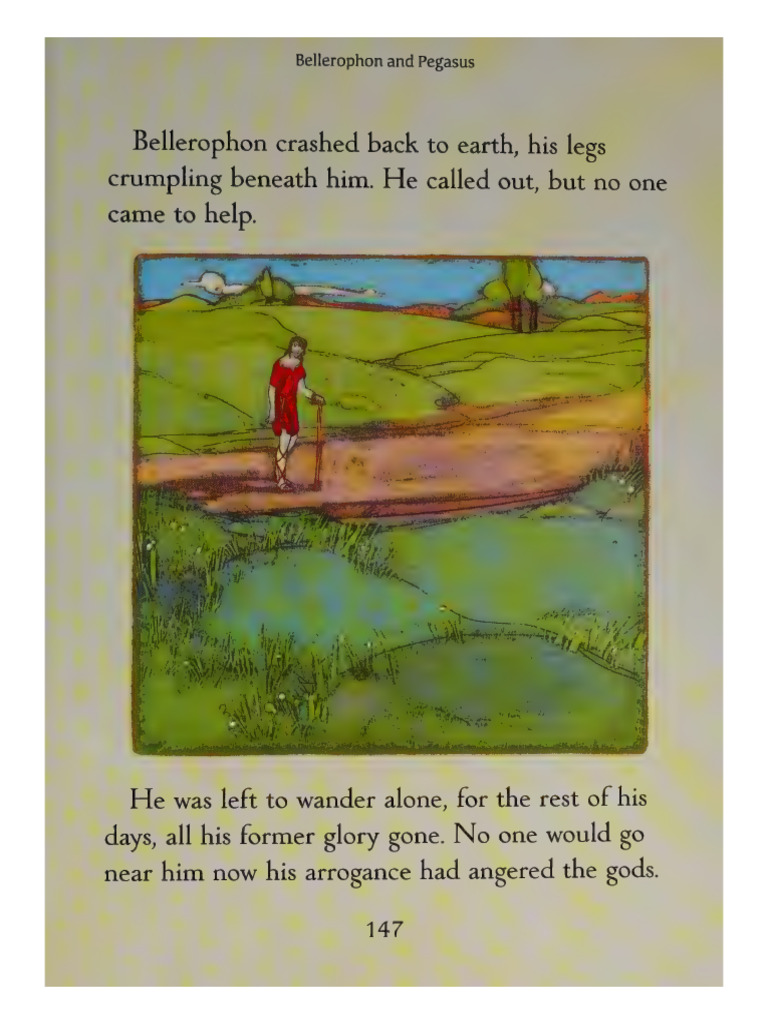 4, Usborne Illustrated Stories From The Greek Myths | PDF