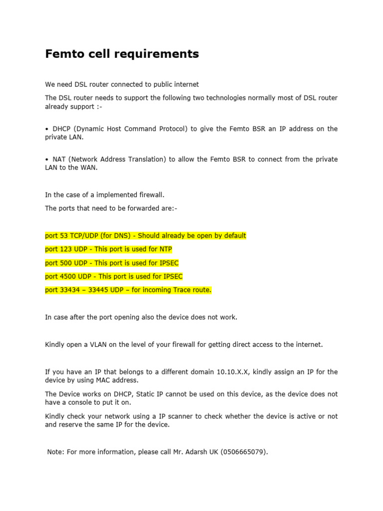 Port Forwarding | PDF