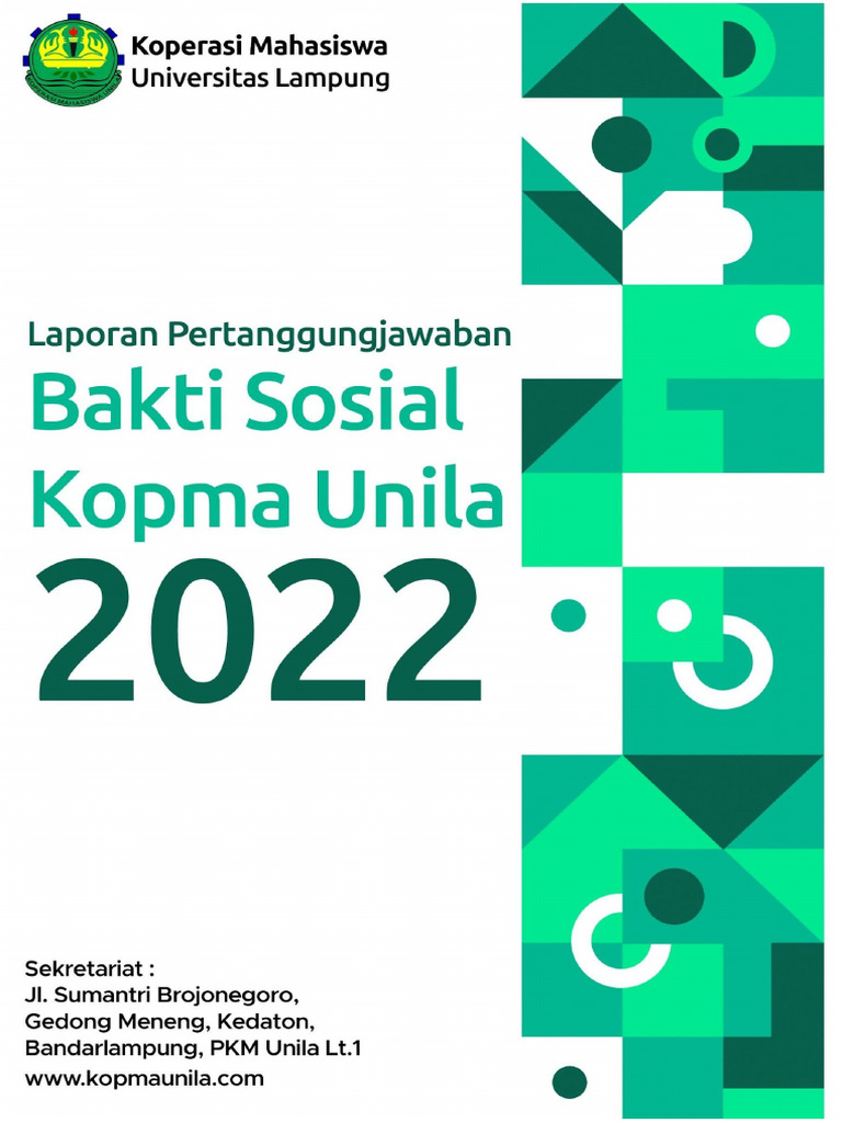 LPJ - Baksos Keluarga Besar Kopma Unila | PDF