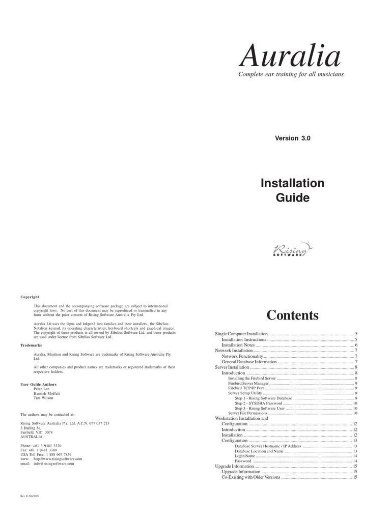 Aur3.0 Install Guide | PDF | Installation (Computer Programs ...