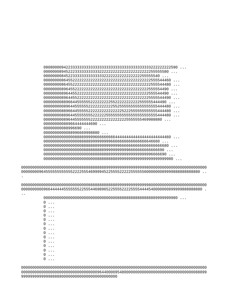 ASCII Art of Teto Number 4 | PDF