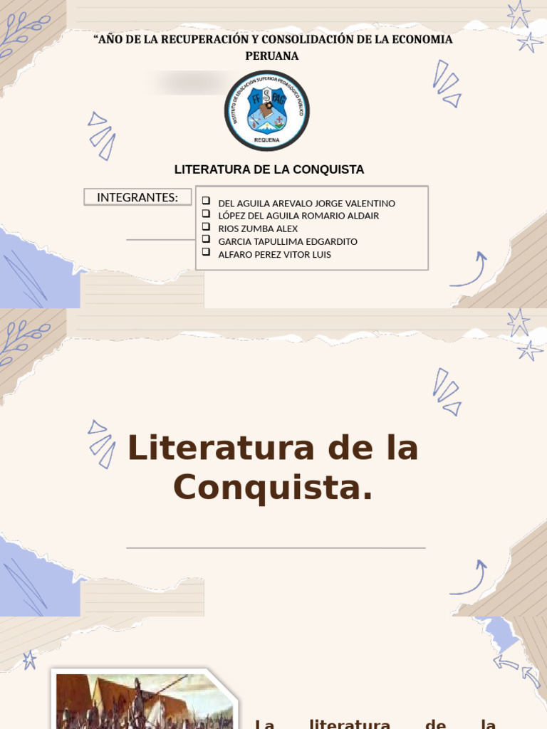 Literatura de La Conquista | PDF