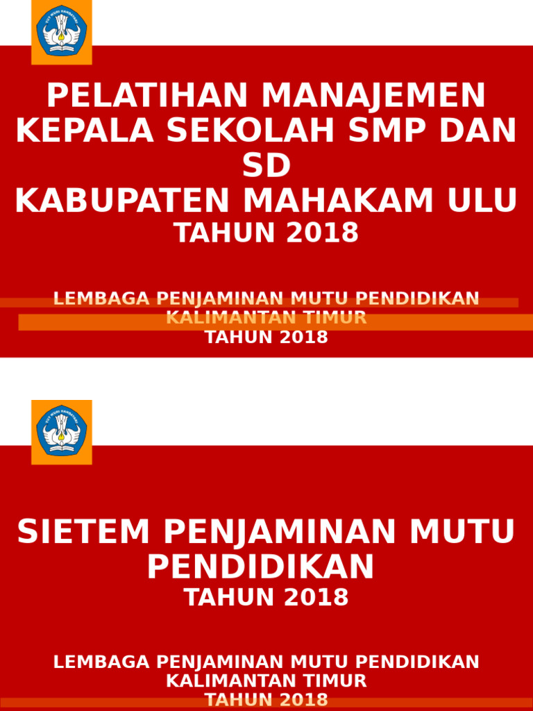 Penjaminan Mutu Pendidikan | PDF