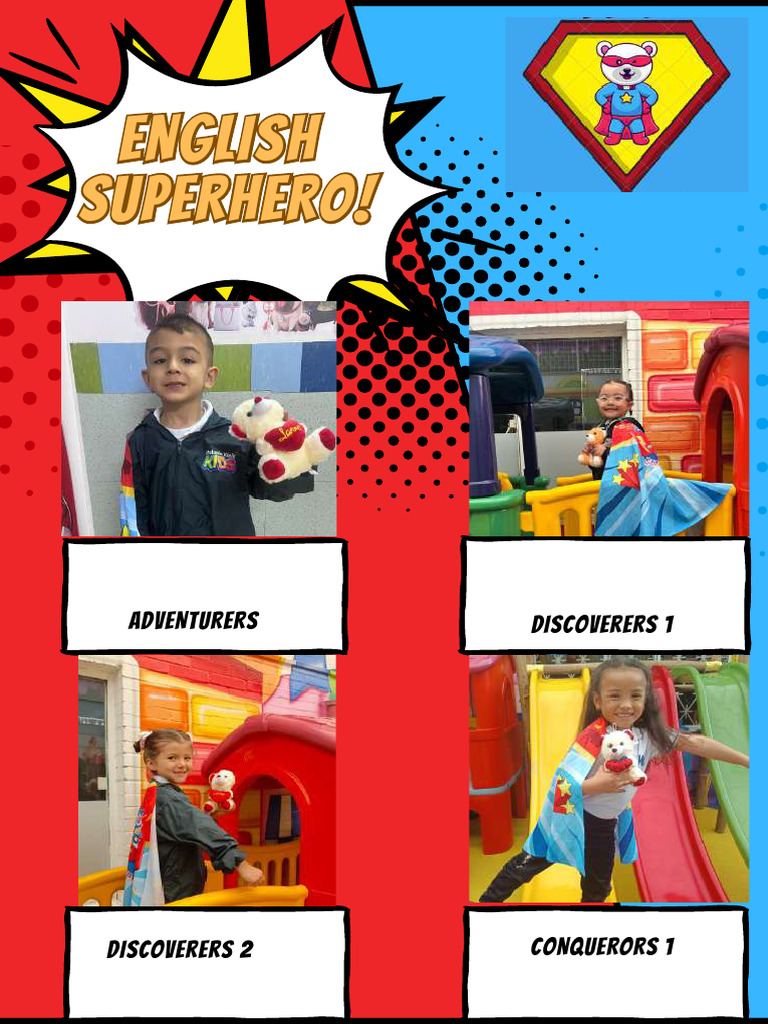 English Superhero Adventure Guide | PDF