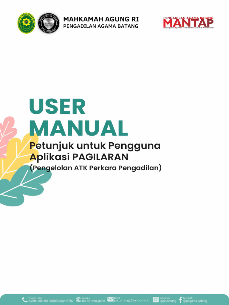 Manual Book | PDF