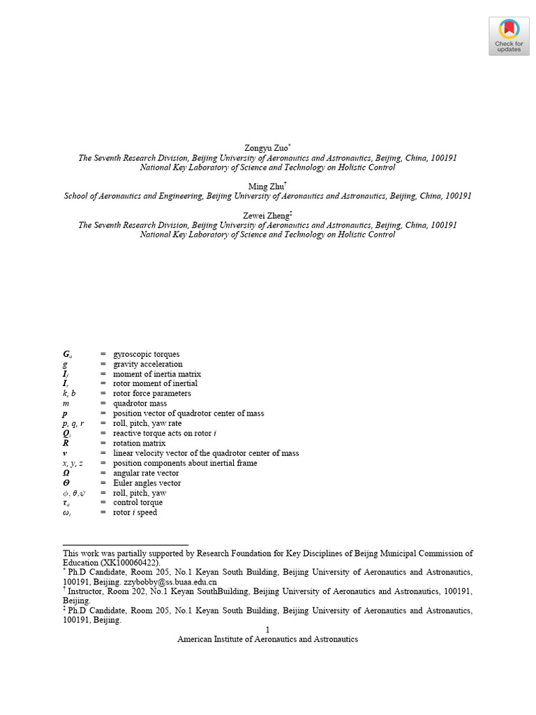 2012-Trajectory Tracking Control of A Quadrotor Unmanned Mini ...