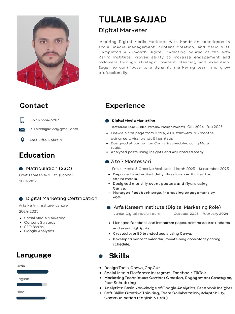 Tula I B Digital Marketing PDF | PDF | Digital Marketing | Social Media