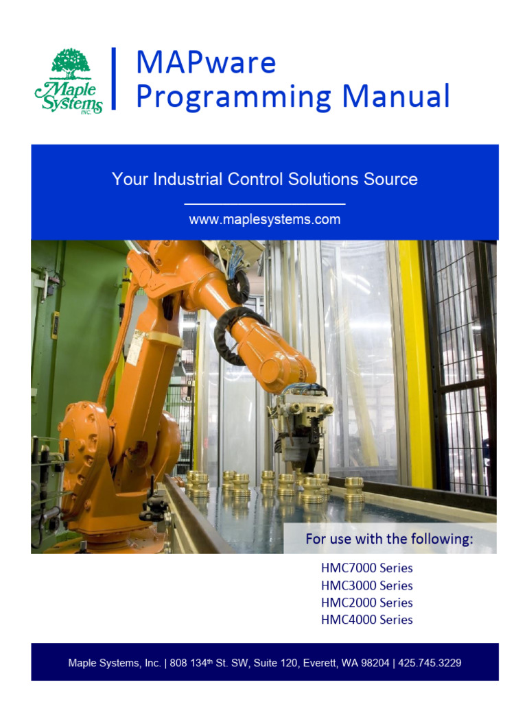 Mapware 7000 Programming Manual | PDF | Programmable Logic Controller ...