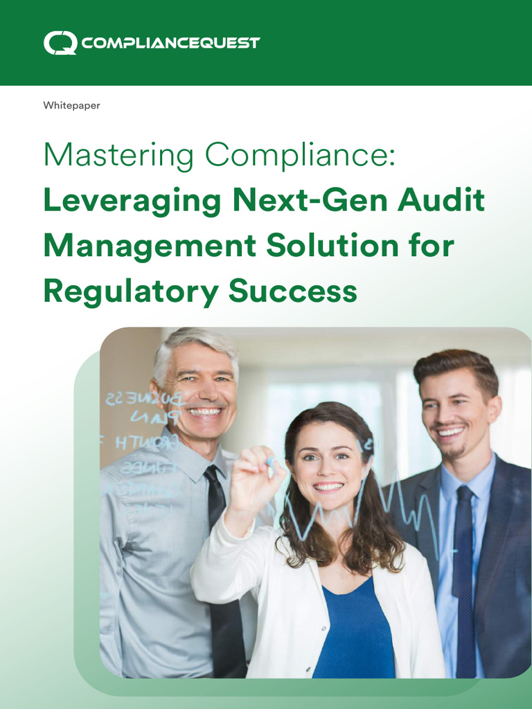 Audit Management For Regulatory Success | PDF | Audit | Regulatory Compliance