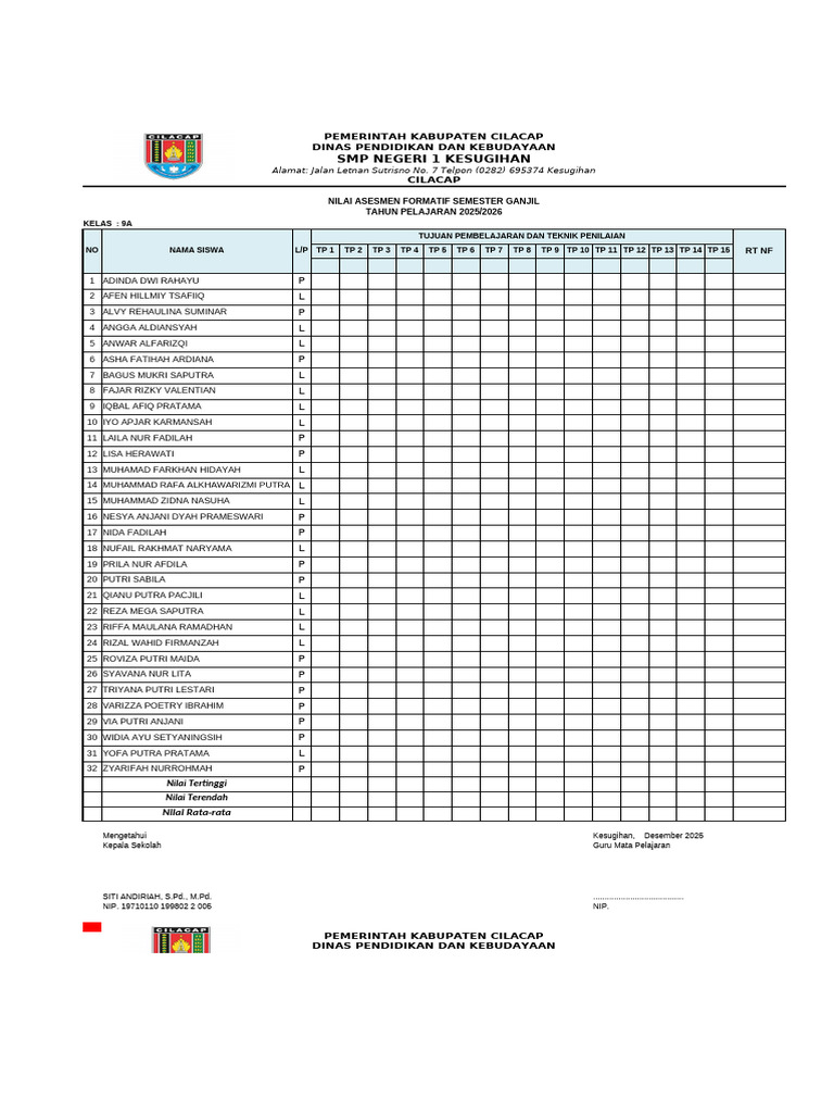 Dafnil Rapor Kumer 9 | PDF