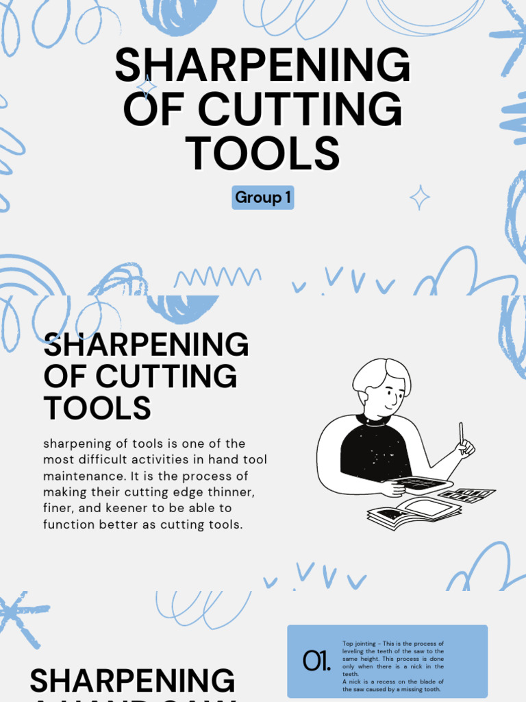 Cutting Tool Sharpening Techniques | PDF | Woodworking | Industrial ...