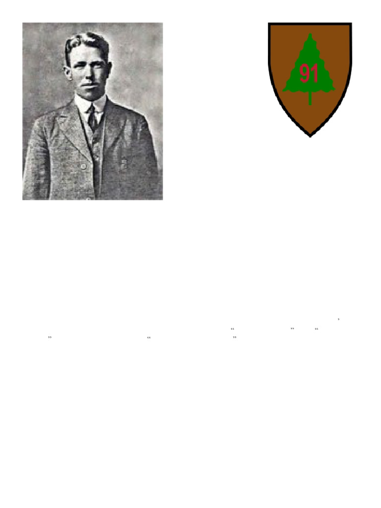 91st Infantry Division History and Service | PDF