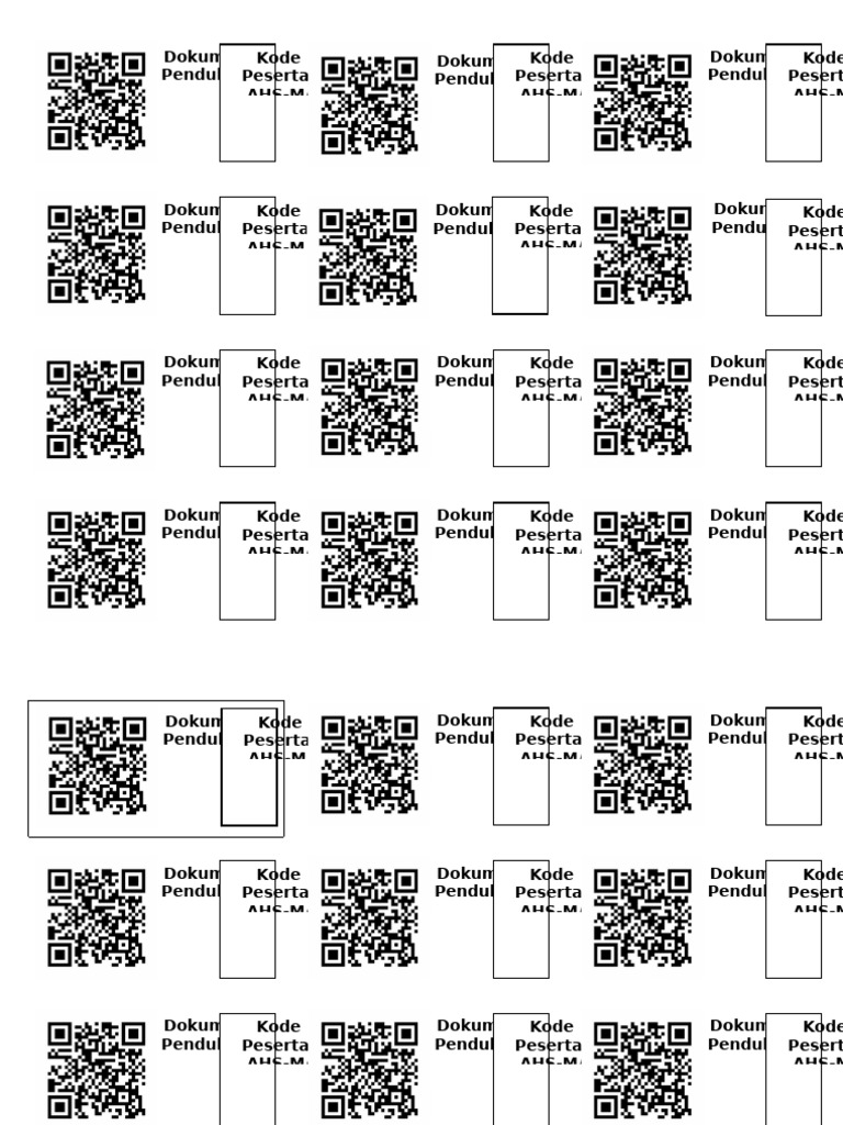 Dokumen Pendukung Pup (Barcode) | PDF