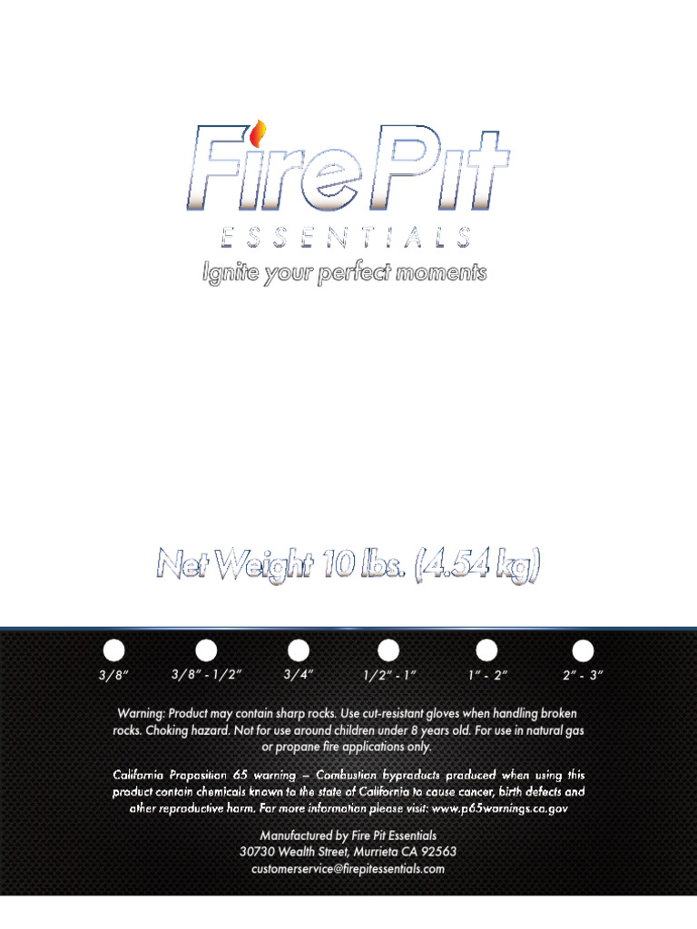 10 Pound FPE Lava | PDF