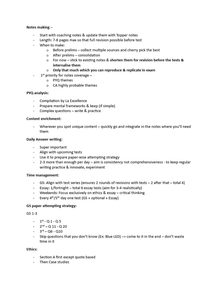 Mehak Jain Session Takeaways | PDF