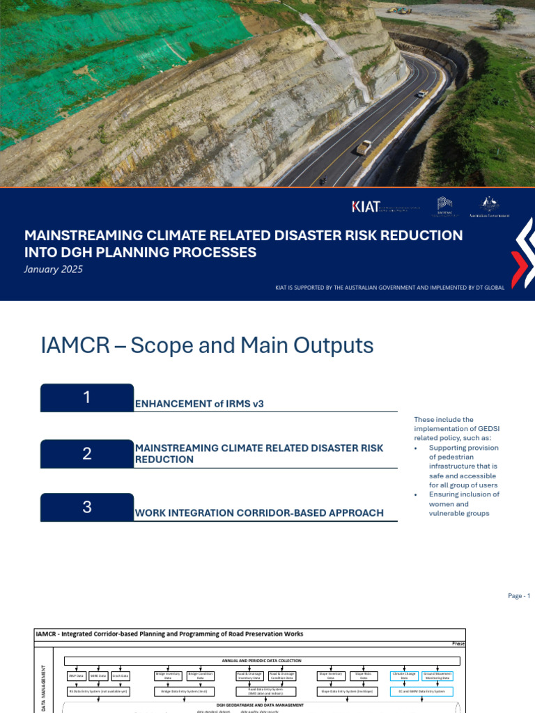 Mainstreaming Climate Related DRR Into Planning Processes-VER03-UPDATE ...