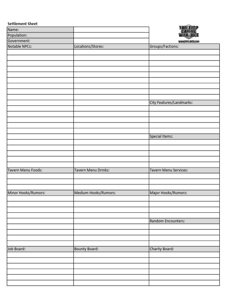 Juce+Settlement+Sheet+2 0 | PDF
