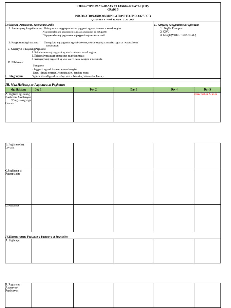 Final EPP Quarter 1 ICT | PDF