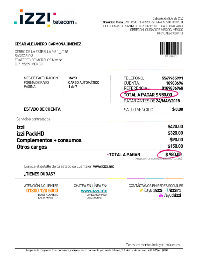 Comprobante de Domicilio | PDF