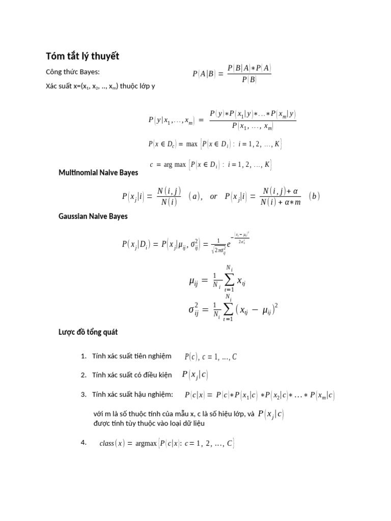 TH03. Naive-Bayes | PDF