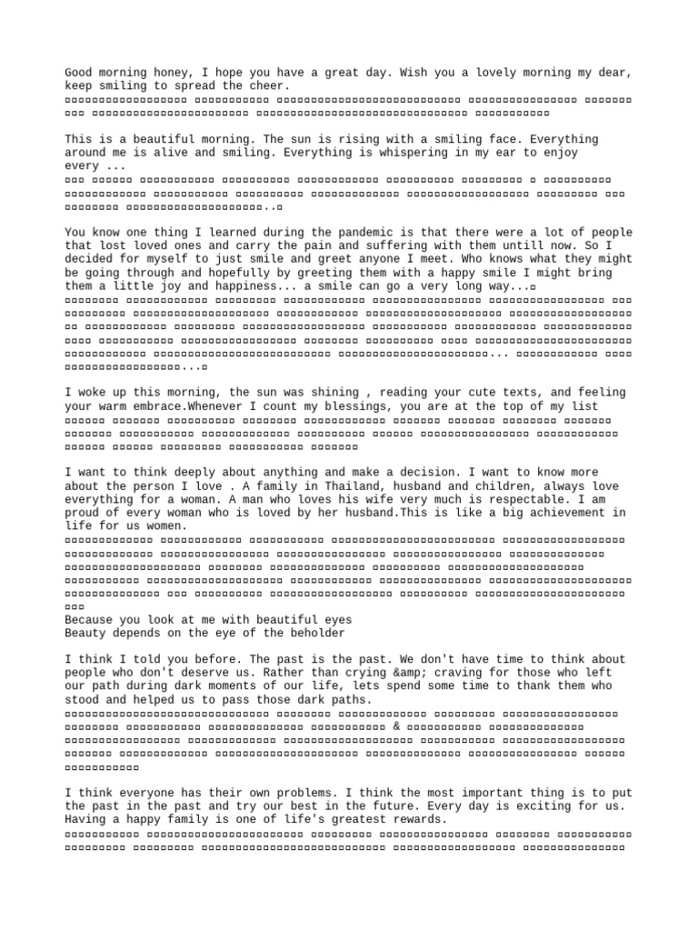 Love Messages | PDF