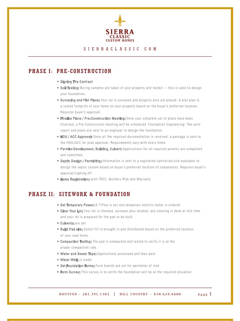 Building Construction Stages | PDF | Framing (Construction) | Wall