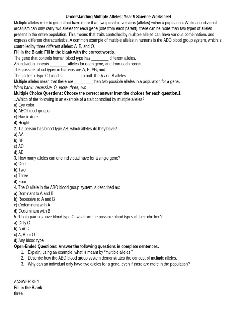 Understanding M-WPS Office | PDF | Allele | Dominance (Genetics)