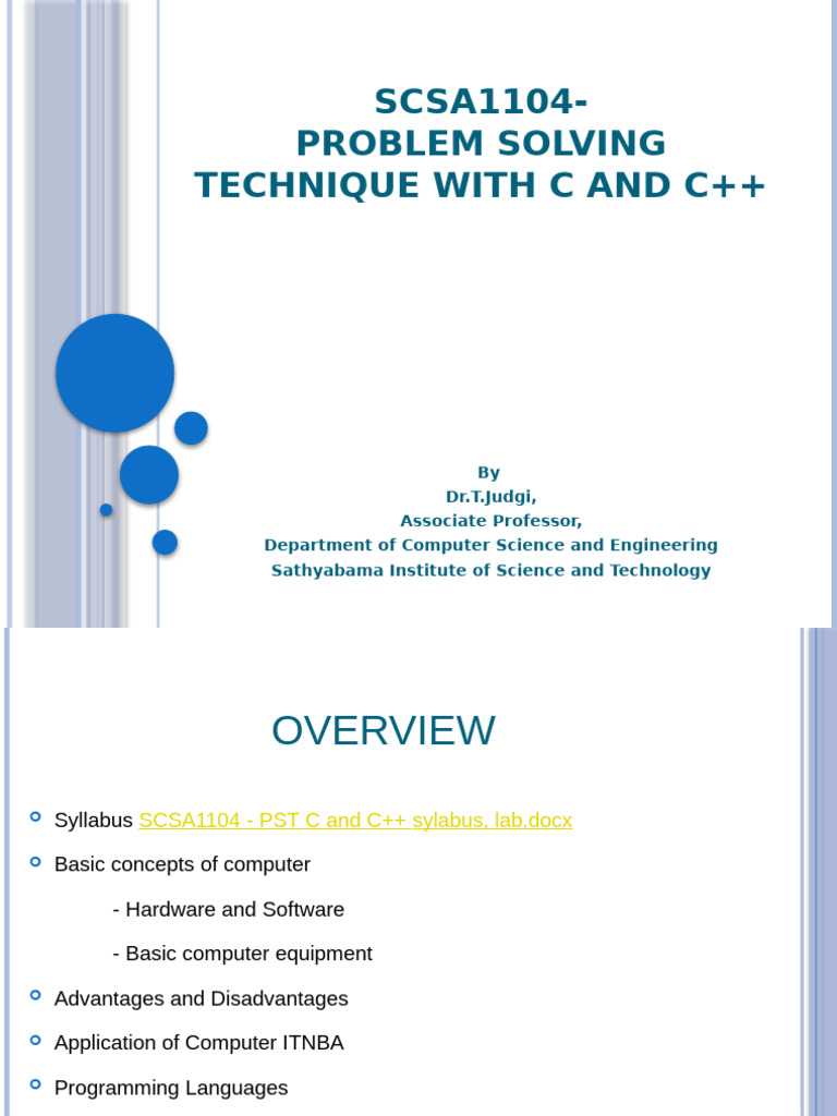 Basic Concepts of Computer | PDF | Input/Output | Computer Programming