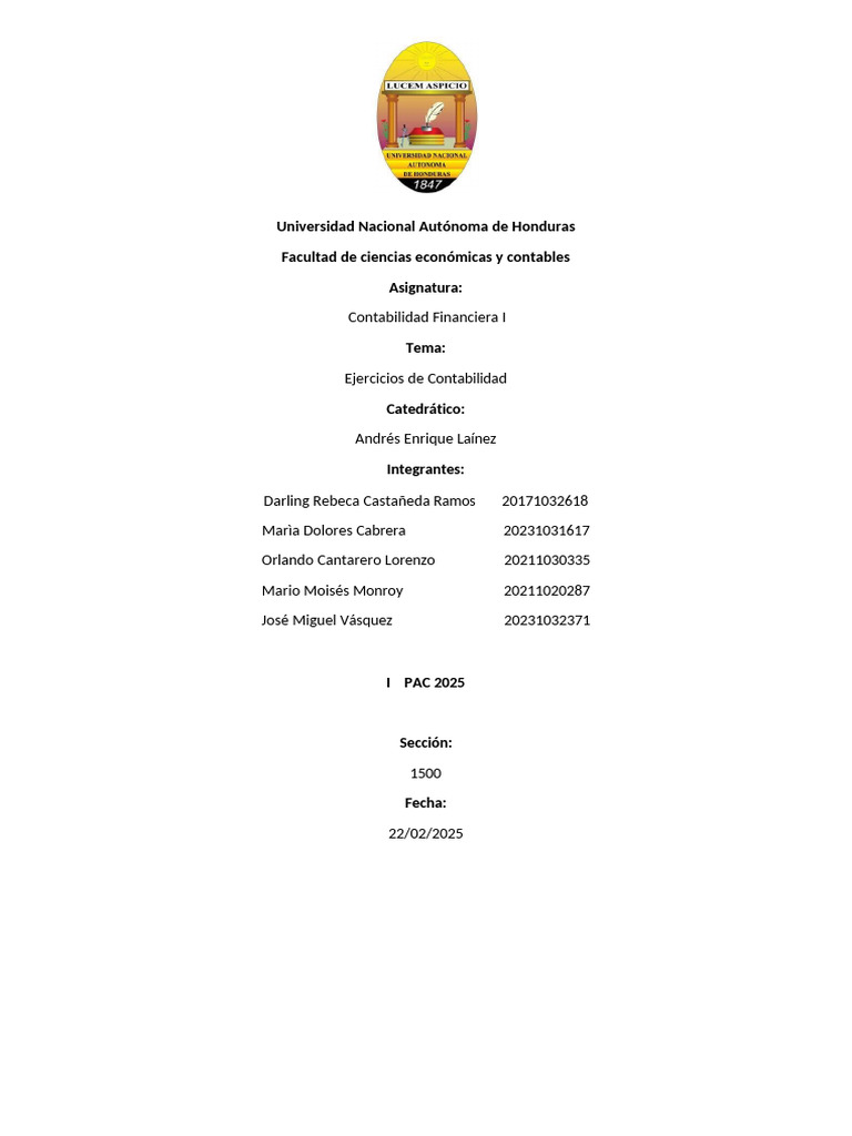 Tarea de Conta | PDF