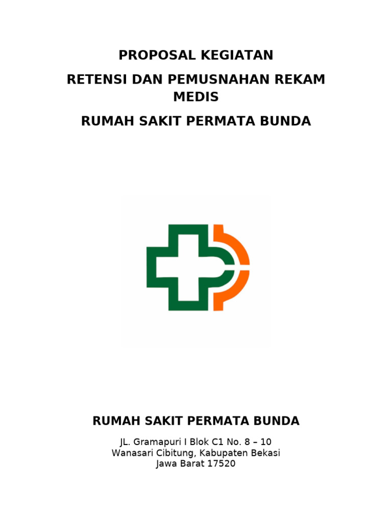 PROPOSAL RETENSI RM (Ok) | PDF