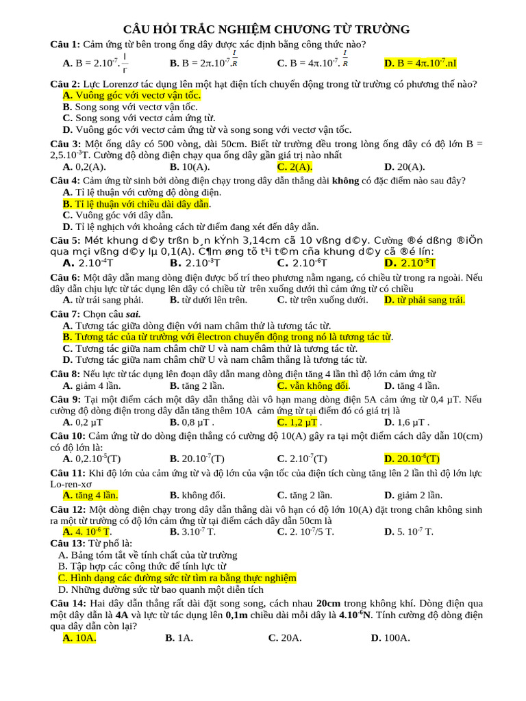 4.1.Bt Tu Truong - CB | PDF