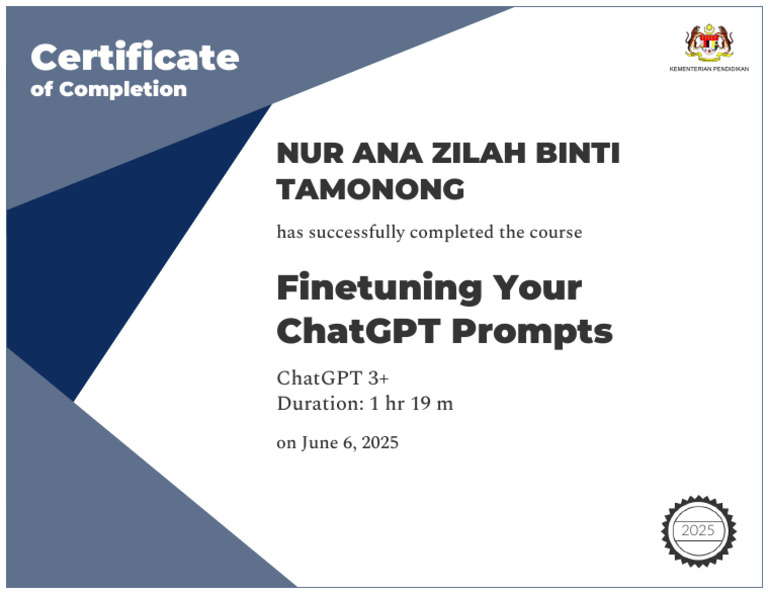 Finetuning Your ChatGPT Prompts | PDF