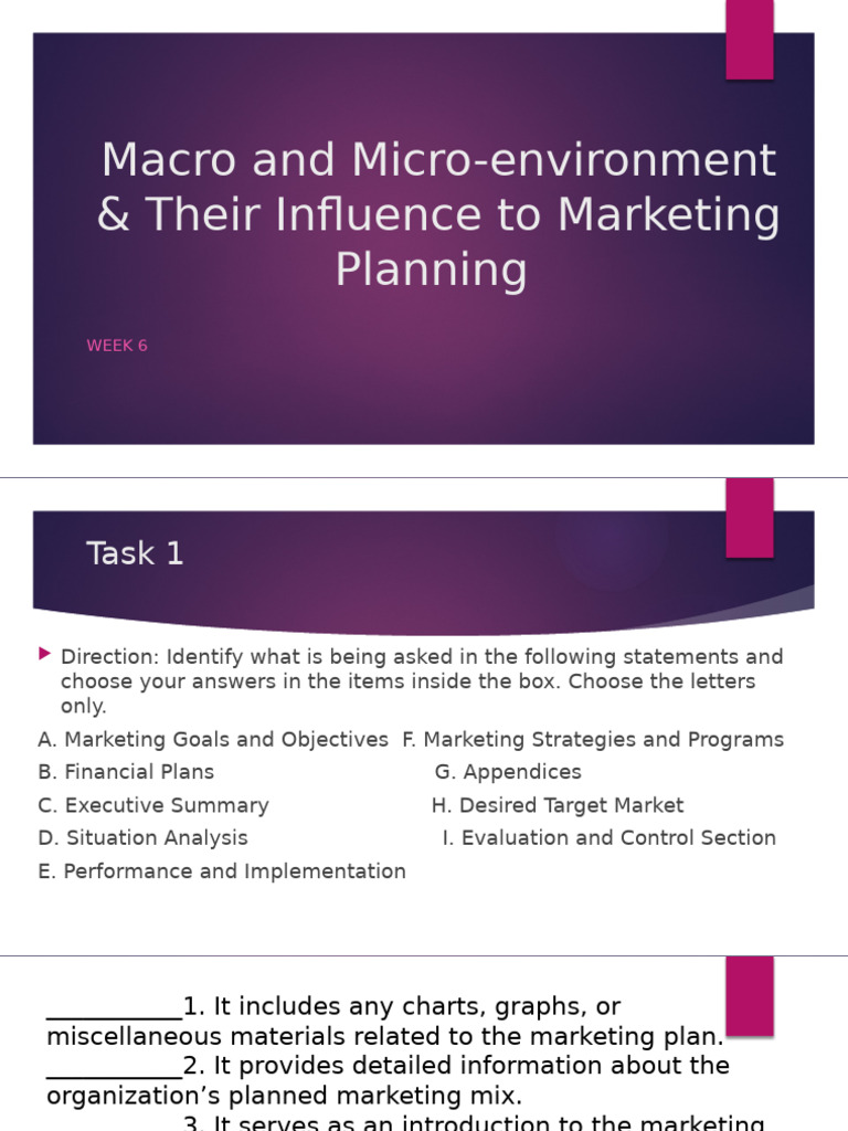 Macro and Micro Marketing Environments | PDF | Marketing | Inflation