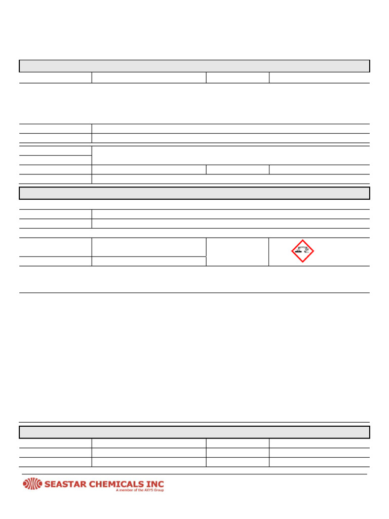 Nitric Acid Safety Data Sheet | PDF | Dangerous Goods | Nitric Acid