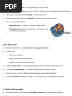 Cell Structure A Level Biology Notes | PDF | Wellness