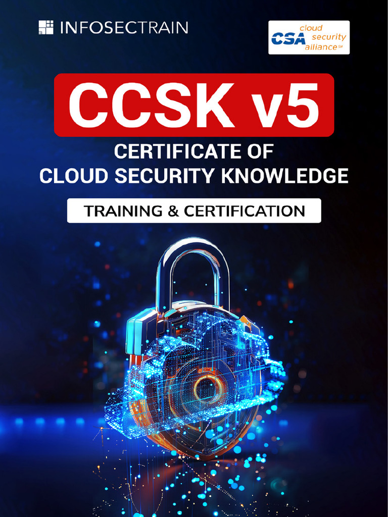Certificate of Cloud Security Knowledge CCSK v5 Course Content InfosecTrain | PDF | Cloud ...
