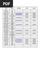 Barangay Officials Contact Directory | PDF