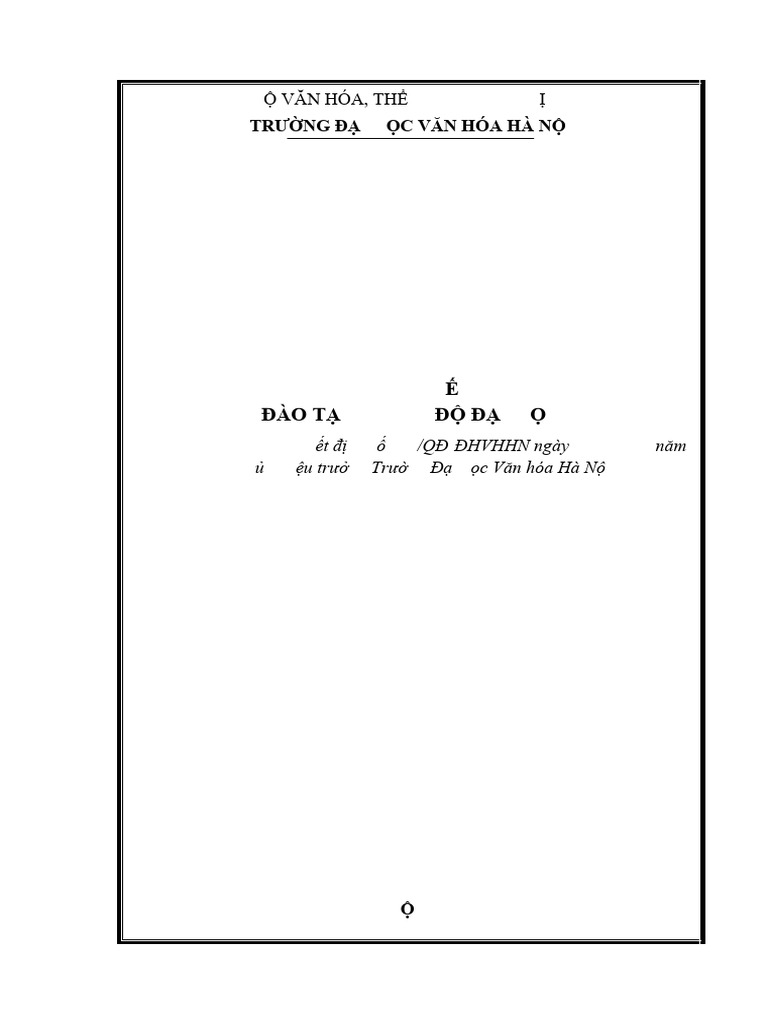 Quy Che Dao Tao DH 2021 - Last Version | PDF