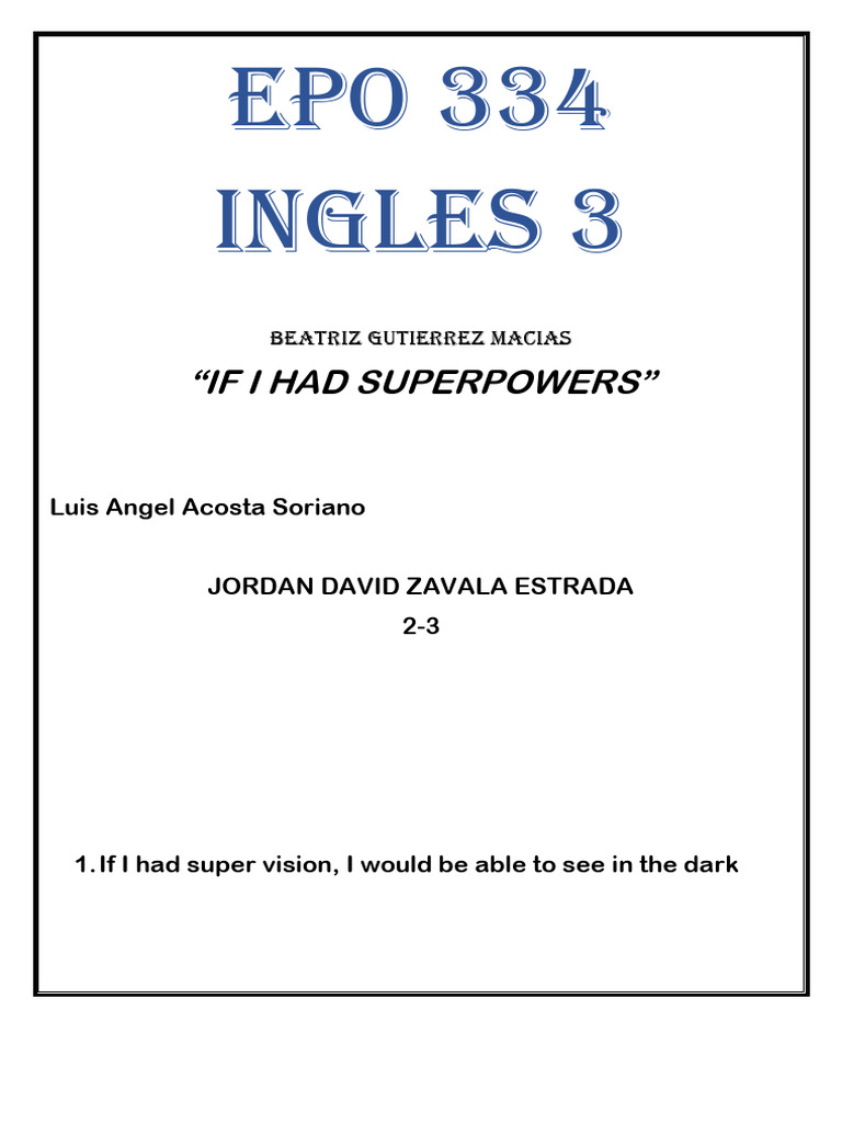 Proyecto Ingles | PDF