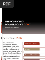 PowerPoint 2007 Features Guide | PDF | Microsoft Office | Microsoft Power Point