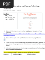 Free Body Practice Problems | PDF